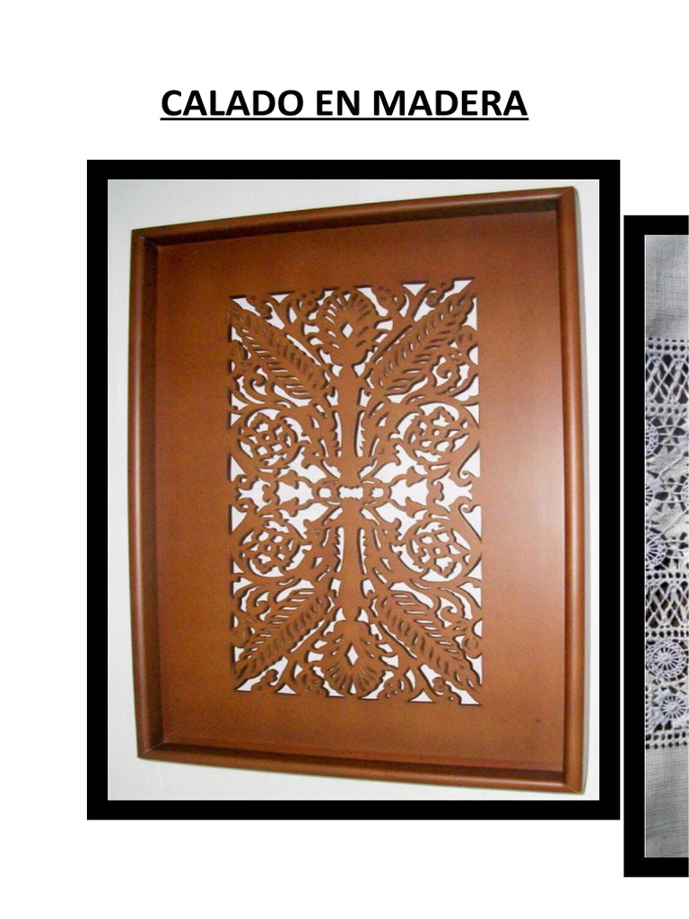 Calado en Madera | PDF