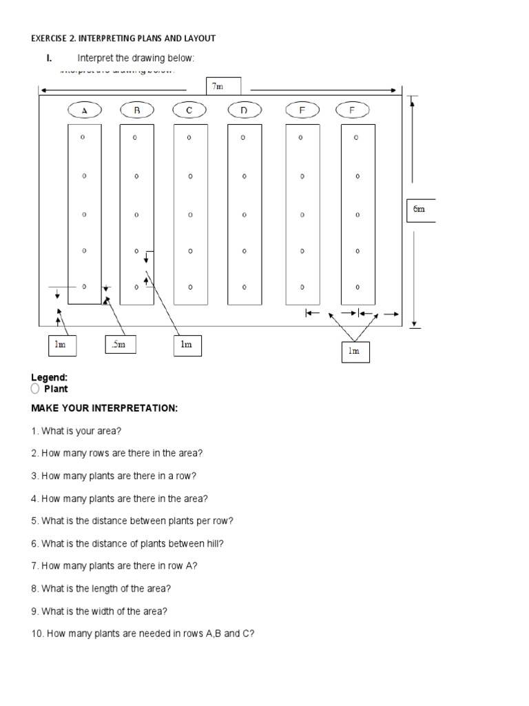 Activity Sheet - Farm Lay Out | PDF | Art