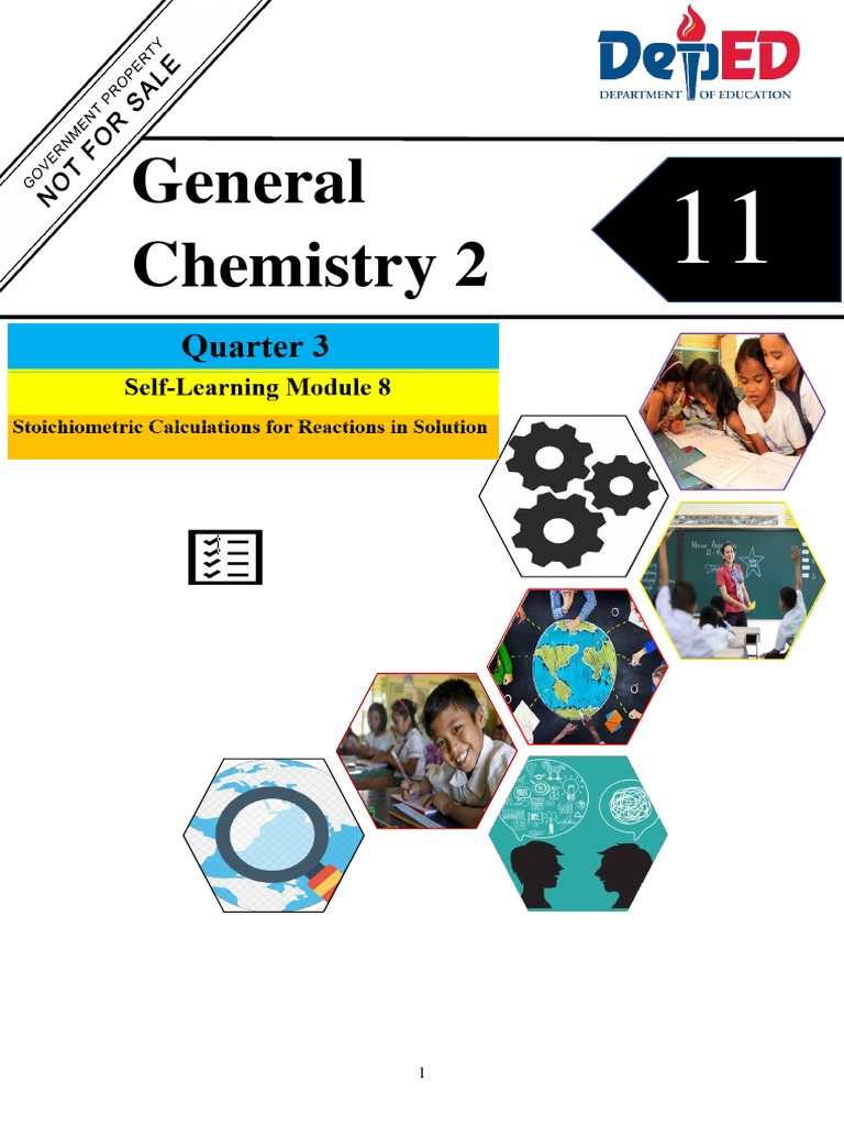 General-Chemistry LM8 | PDF | Stoichiometry | Solution
