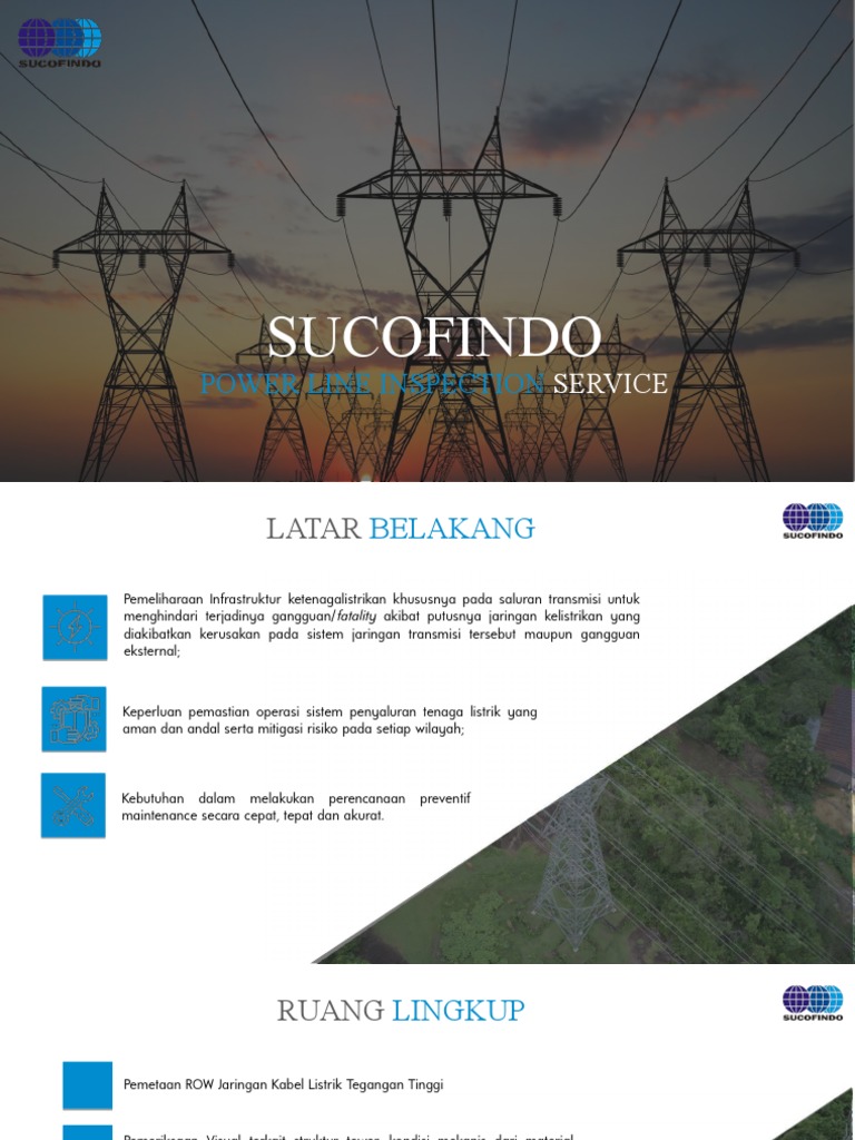 Power Line Inspection PPT Rev.1 | PDF | Insulator (Electricity) | Electrical Conductor