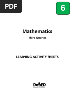 Math6 Q2 W1 QA | PDF | Ratio | Teaching Mathematics