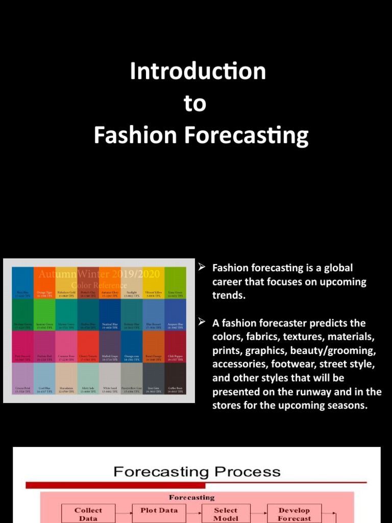 Introduction to Fashion Forecasting | PDF | Aesthetics | Communication