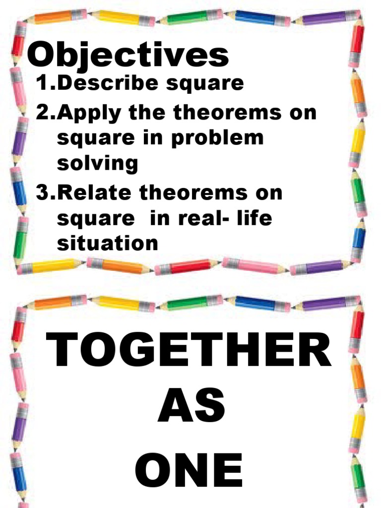Theorems and Properties of Squares: Understanding the Characteristics ...