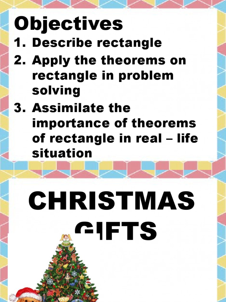 Theorems and Applications of Rectangles | PDF