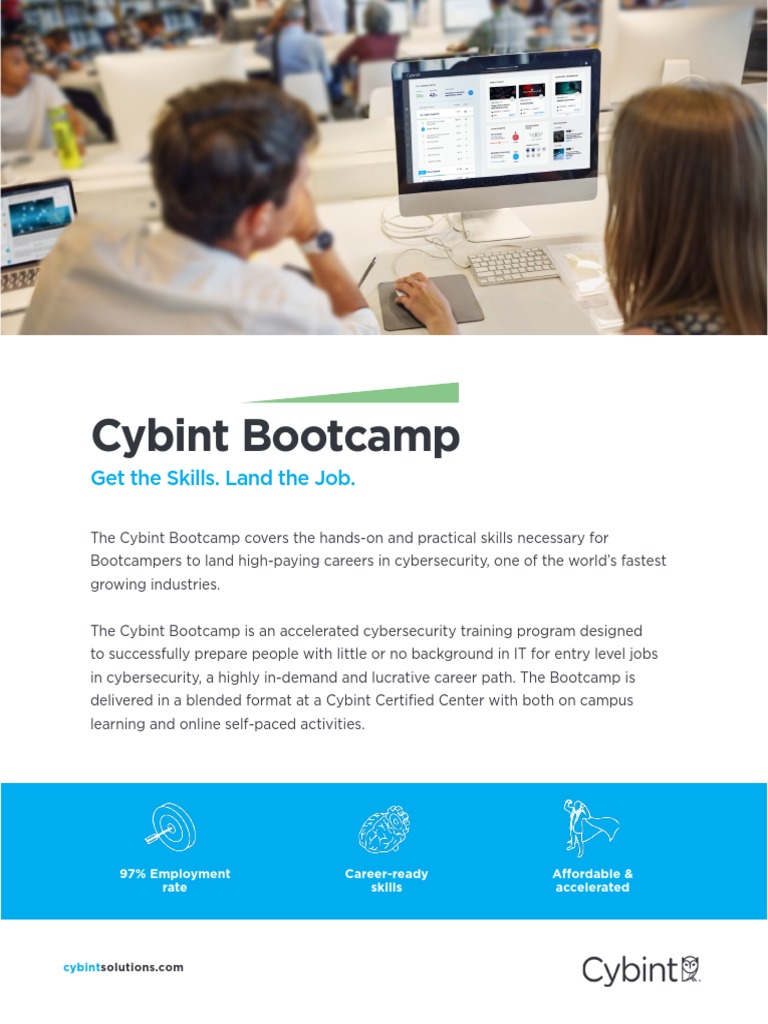Cybint Bootcamp Brochure - 2020 | PDF | Computer Security | Security