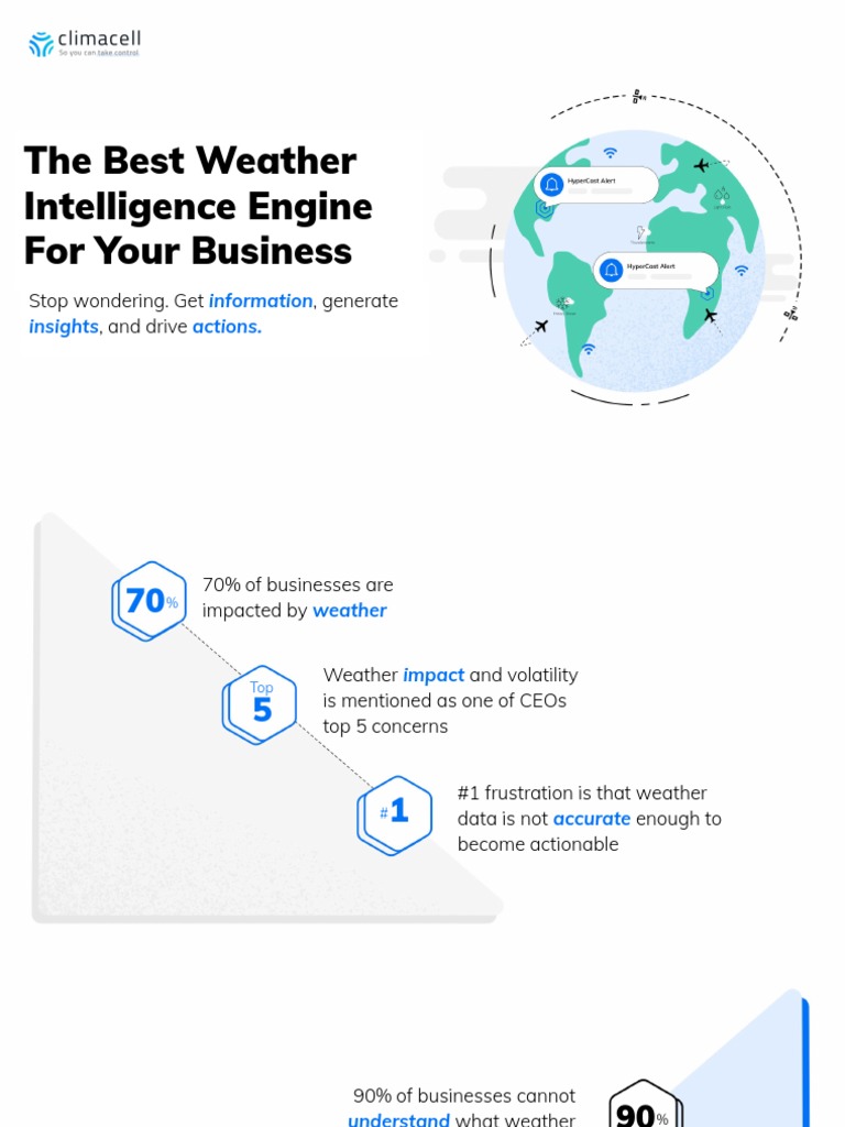 ClimaCell Overview - APAC | PDF | Weather Forecasting | Weather