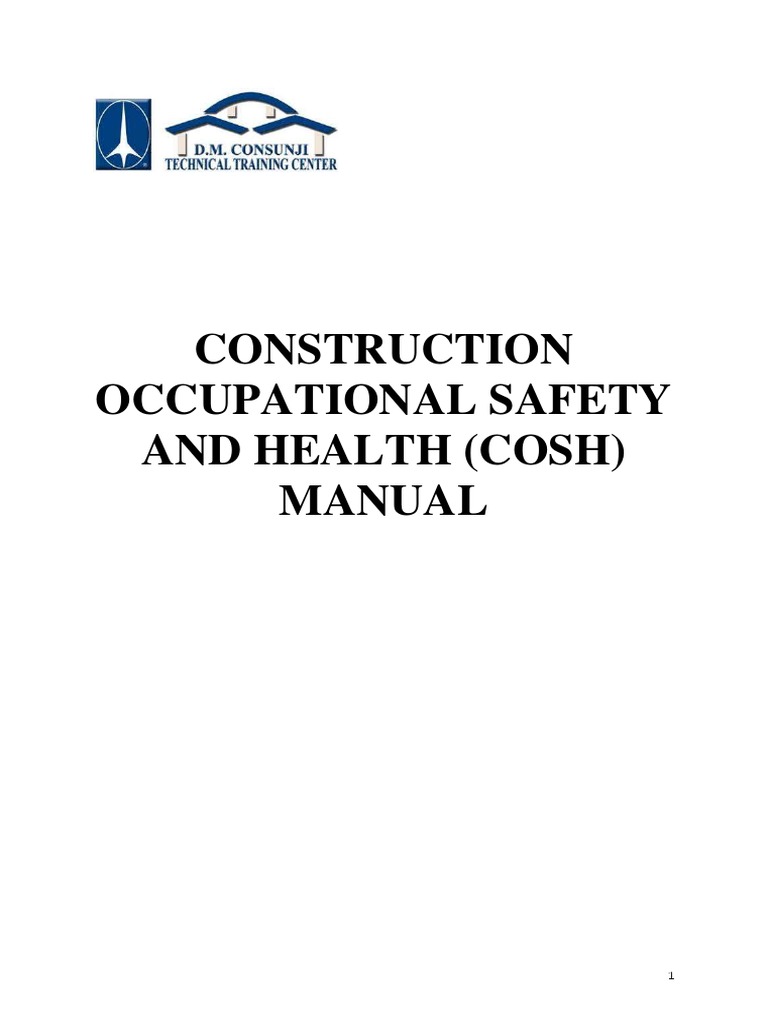 Updated Cosh Module (06-11) | PDF | Occupational Safety And Health | Safety