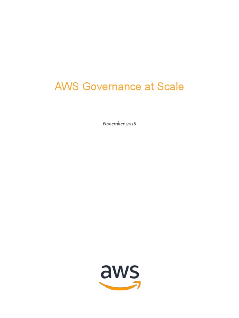 AWS Governance at Scale | PDF | Governance | Amazon Web Services