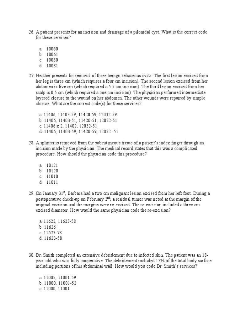Integumentary System Questions Pdf Surgery Dermatology