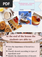 Tools for Dessert Making Lesson Plan | PDF | Spoon | Baking