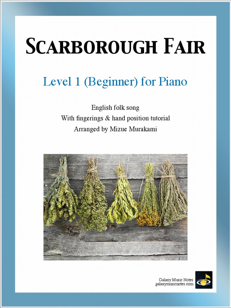 Bài 18 - Scarborough-Fair | PDF | Scarborough Fair (Ballad) | Folk Music