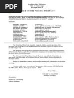 BADAC Meeting Minutes - January 2020 | PDF | Philippines