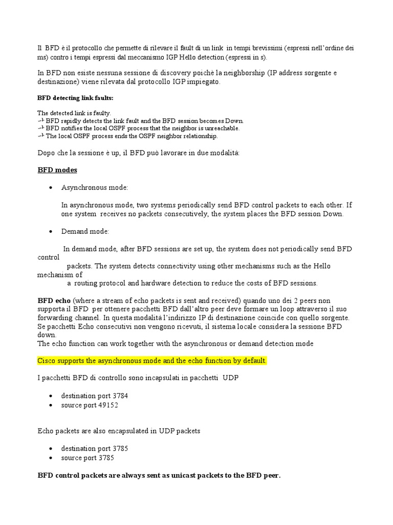 Understanding Bidirectional Forwarding Detection (BFD): A Comprehensive Guide to Configuring and ...
