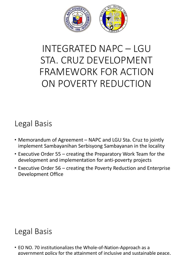 Local Development Framework RCPD Region 4A | PDF | Poverty Reduction ...