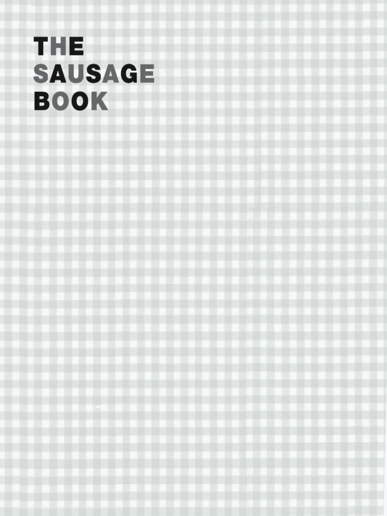 The Sausage Book | PDF | Sausage | Curing (Food Preservation)