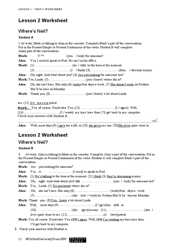 Worksheet 1 | PDF | Linguistics