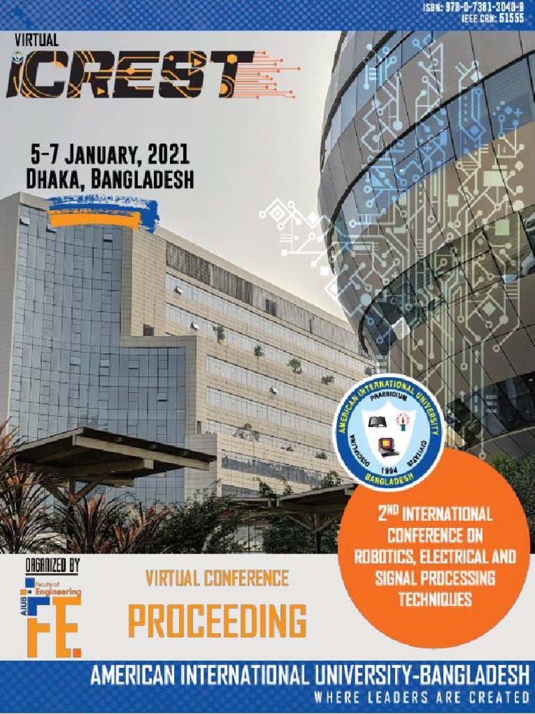 ICREST'21 Proceedings | PDF | Internet Of Things | Institute Of ...