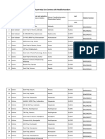 IFSC Code of All Bank in Excel Sheet | PDF | Mumbai