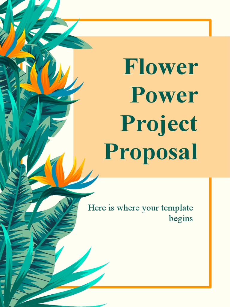 Flower Power Project Proposal | PDF | Planets | Solar System