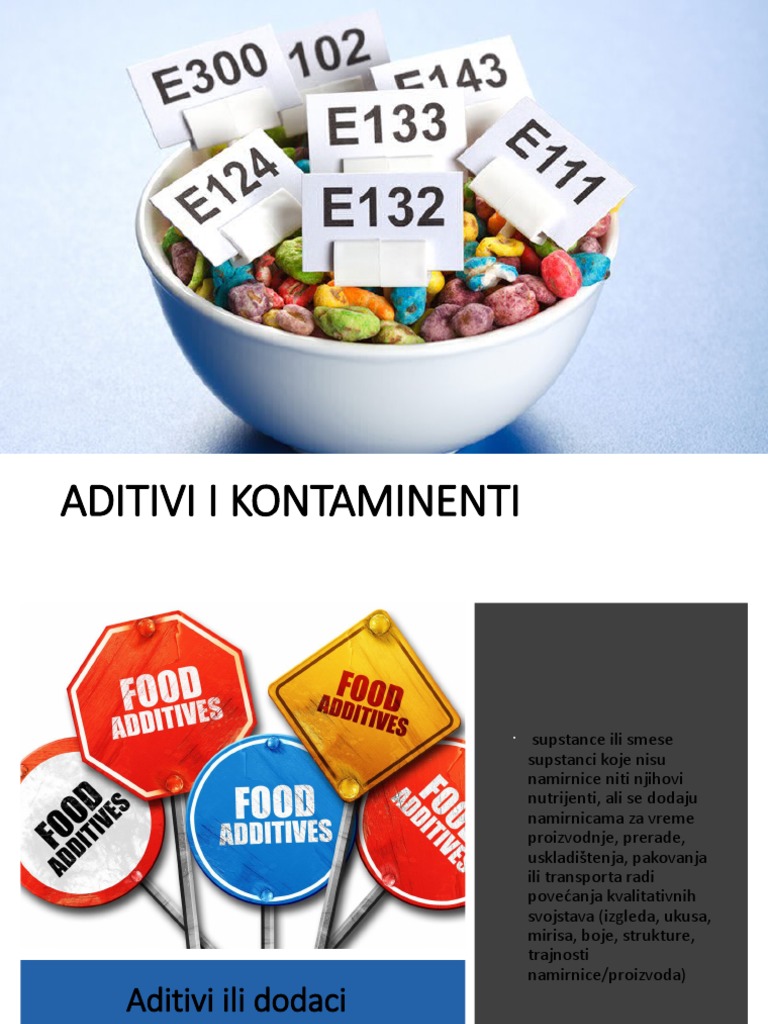 10 Aditivi 2019 | PDF