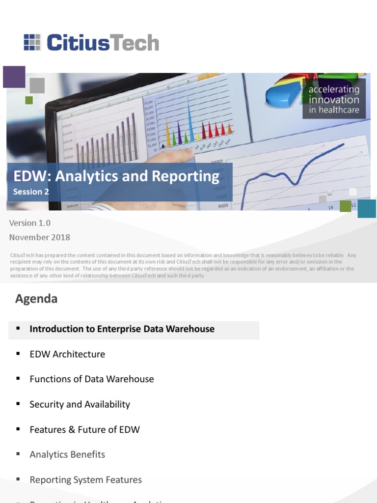 Session 2 - EDW Analytics and Reporting | PDF | Data Warehouse | Analytics