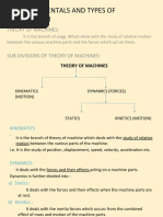 Machine Elements - Module 1 PDF | PDF | Machines | Kinematics