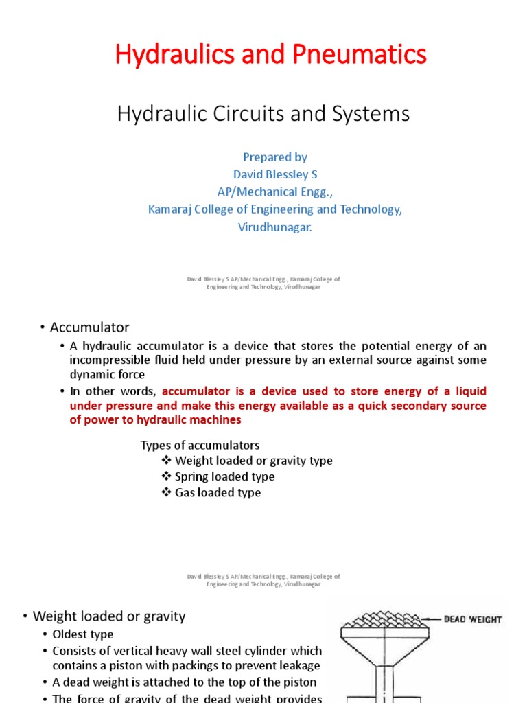 Overview of Hydraulic Circuits | PDF | Servomechanism | Piston