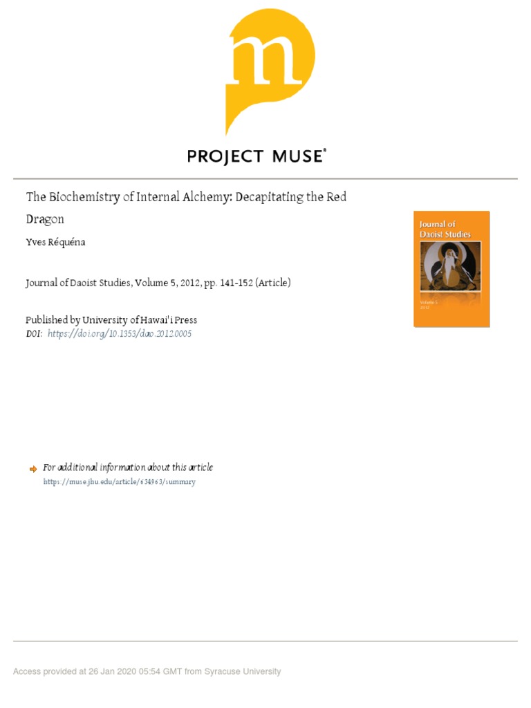 Decapitating the Red Dragon in Alchemy | PDF | Luteinizing Hormone ...