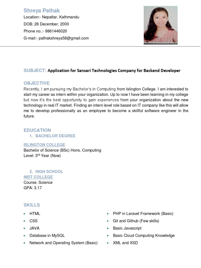 Shreya Pathak: Subject | PDF