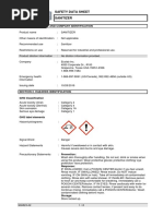 Kay 5 Sanitizer 520151SDS | PDF | Toxicity | Dangerous Goods
