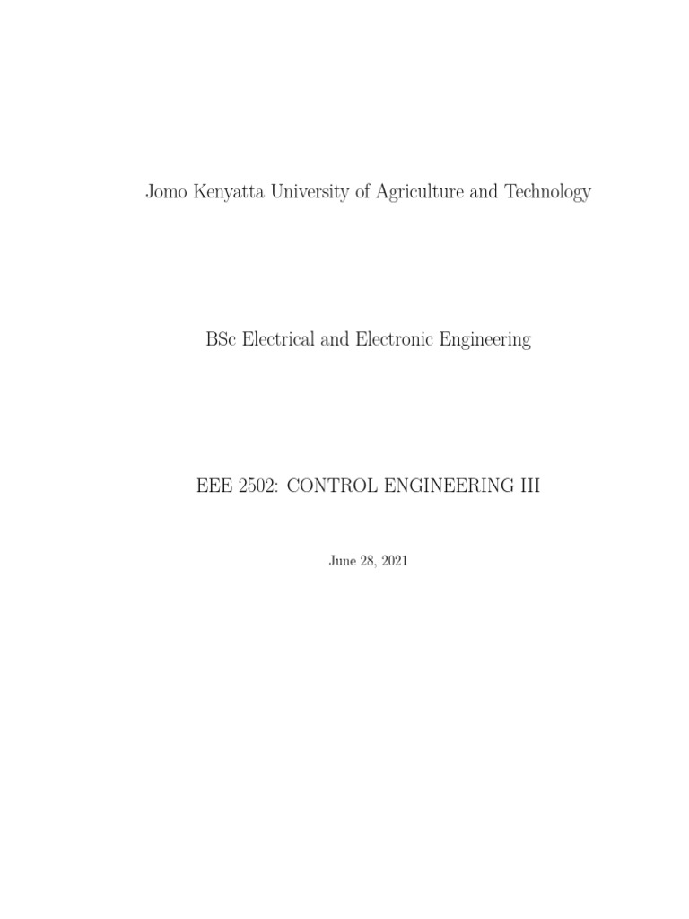 State Variable Methods | PDF | Electrical Network | Control Theory