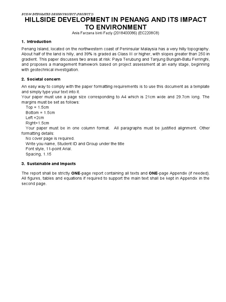 Idp Project 2 Template | PDF | Computer Science | Computing