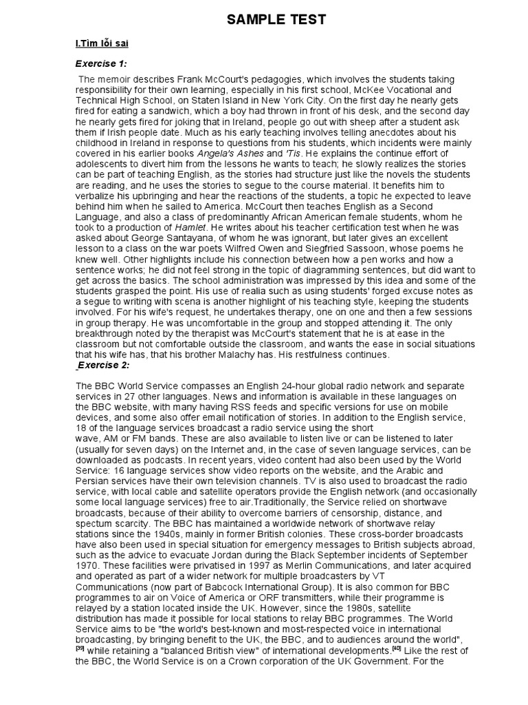 Sample Test | PDF | Higgs Boson | Matter