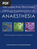 Anesthesia OSCE | PDF | Anesthesia | Health Care