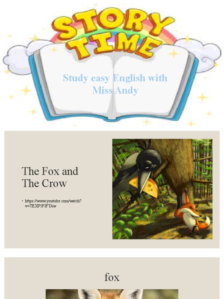 The Fox and The Crow | PDF