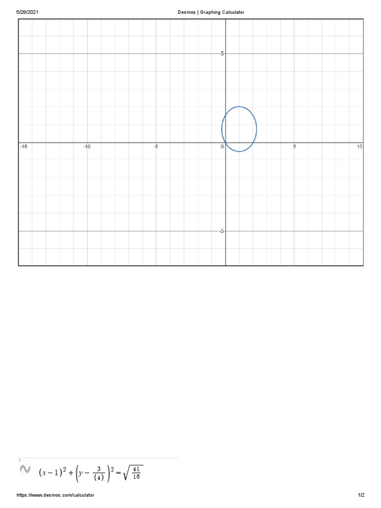 Desmos - Graphing Calculator | PDF