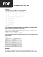 Lab Report Chemistry Matriculation Experiment | PDF | Experiment ...