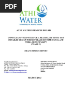 Department of Civil Engineering: Reticulation Design | PDF | Sanitary ...