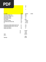 Fabrication Rate Analysis | PDF | Metal Fabrication | Welding