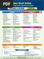 ALLEN Scholarship Admission Test (ASAT) : Syllabus & Pattern | PDF ...