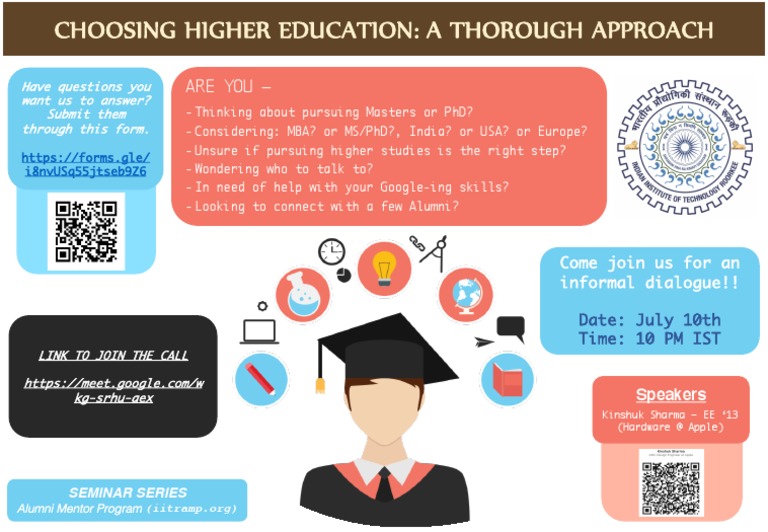 IITR AMP Higher Studies Poster | PDF