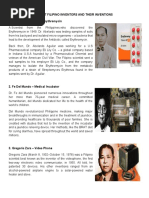 Filipino Inventors and Their Inventions | PDF