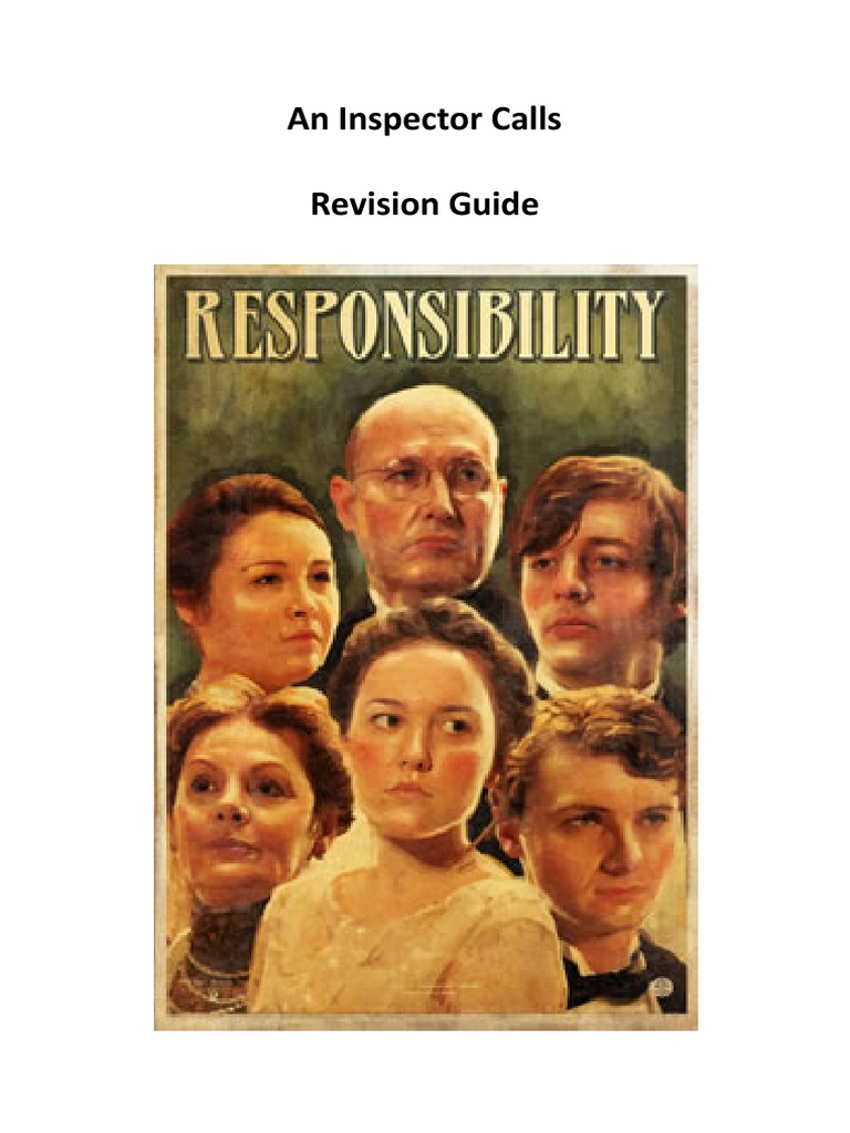 An Inspector Calls: Revision Guide | PDF