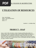 Soap Internship Report | PDF | Extrusion | Soap