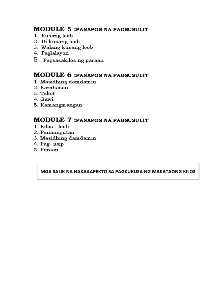 Module 5 | PDF