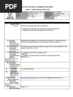 GRADE 5 EPP HOME ECONOMICS DLL Whole Year Grad 5 | PDF