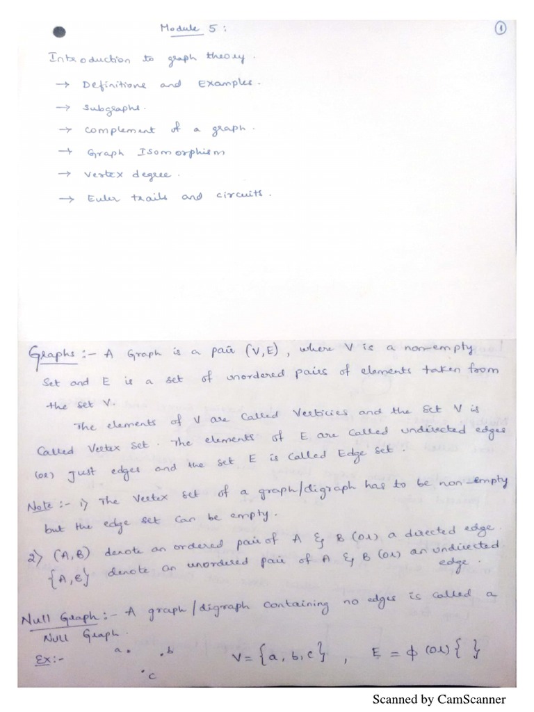 Module 5 Handwritten NOTES | PDF
