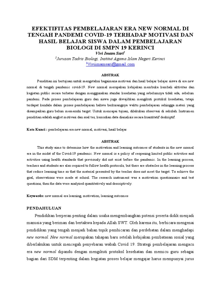 Artikel SKRIPSI Print | PDF