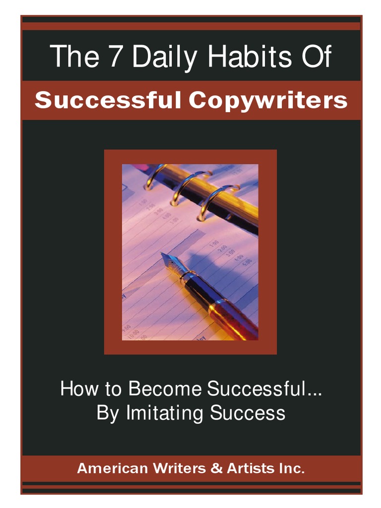 Rep 7 Habits Successful Copywriter | PDF | Writers | Communication