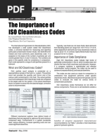 ISO 4406 Cleanliness Code Explained | PDF | Computers | Technology & Engineering